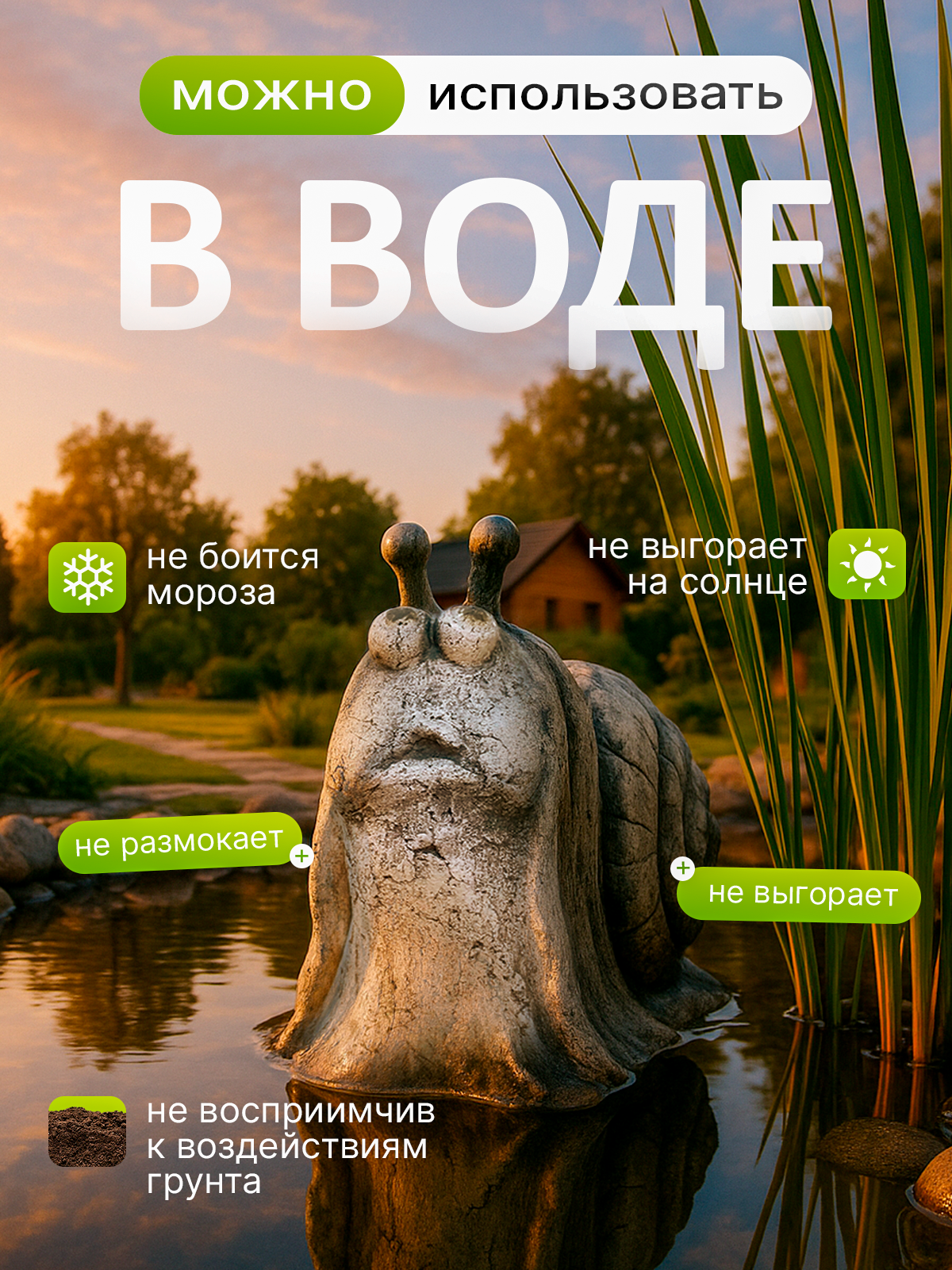Фигурка садовая — фото 1