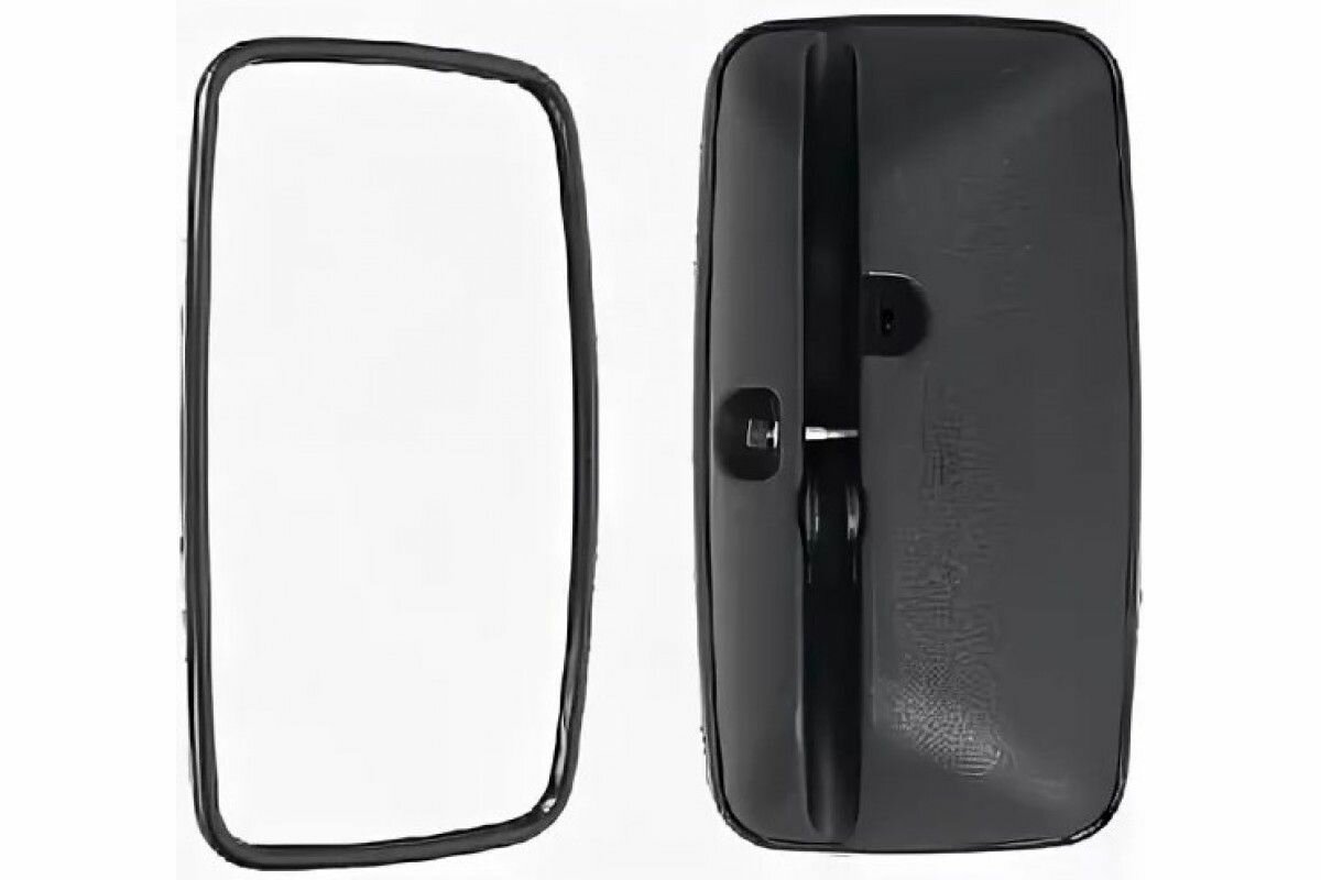 Зеркало ГАЗель NEXT-6342 (автобус) , урал, КАМАЗ, МАЗ (400х210) боковое сфера пластик "Оригинал"