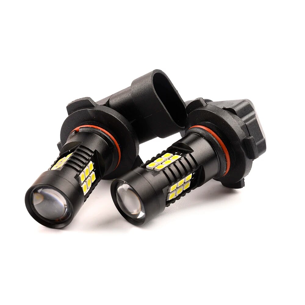 2 шт, 6000K, белые лампы для передних фар, H10, PSX24W H10