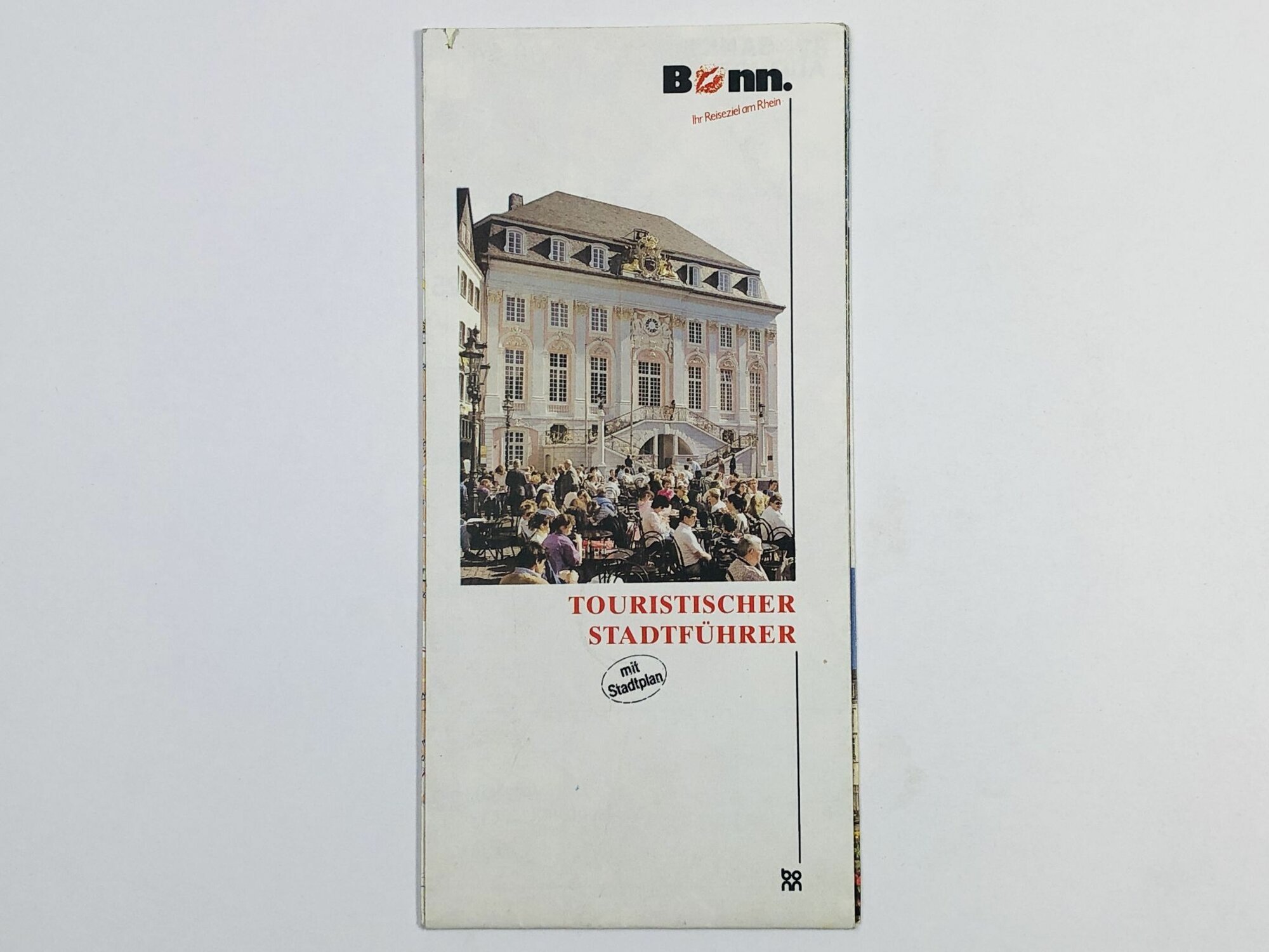 Bonn. Touristischer stadtfuhrer mit Stadtplan (Туристический путеводитель по городу с картой). Карта города