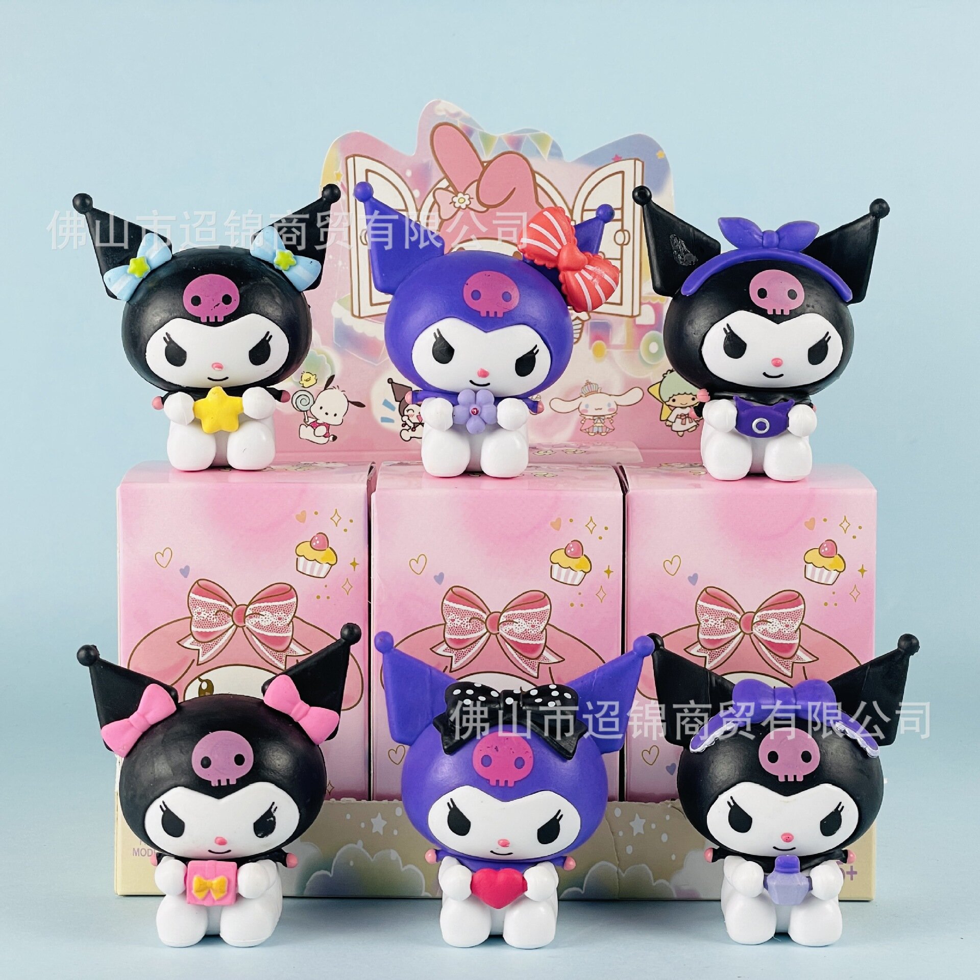 Фигурки Blind Box Sanrio Magical Story: Хроми, Моя Мелоди и Собака Синнамон