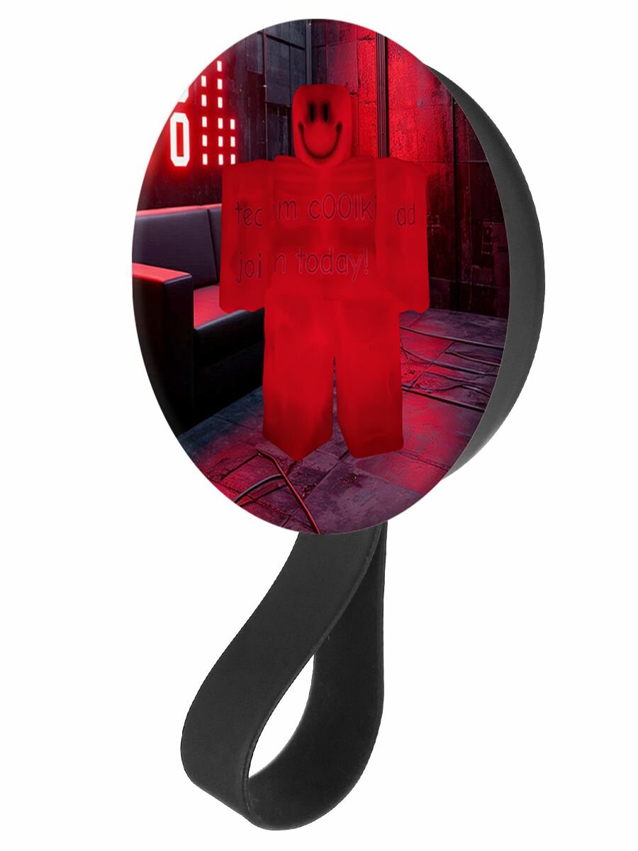 Кольцо-держатель с зеркалом Krutoff для телефона Roblox - Форсакен Кулкид (Forsaken C00lkidd)