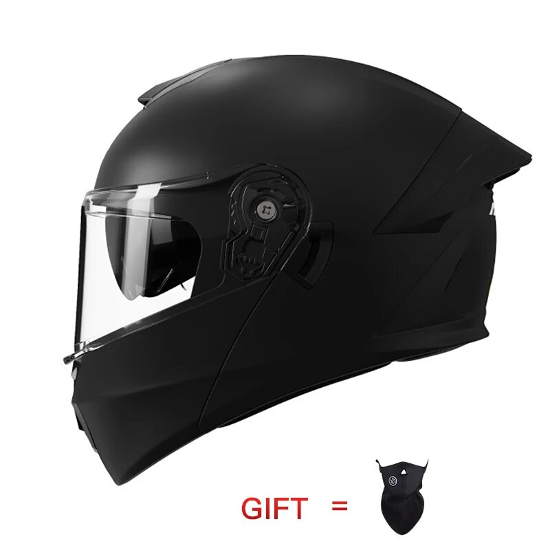 Flip up Racing Helmets Motorcycle Helmet four seasons Full Face Sports helmet Double Visor Flip up Motocross helmet DOT