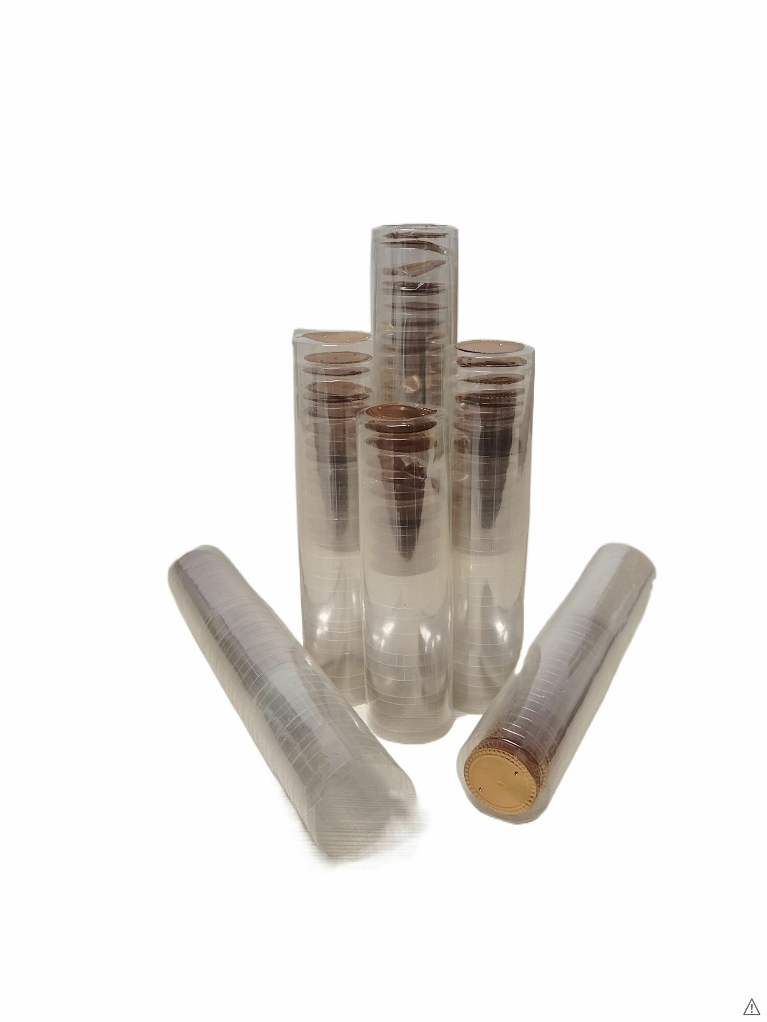 Термоколпачки колпачки для винных бутылок, прозрачный, 100 шт. (30х60 мм.)