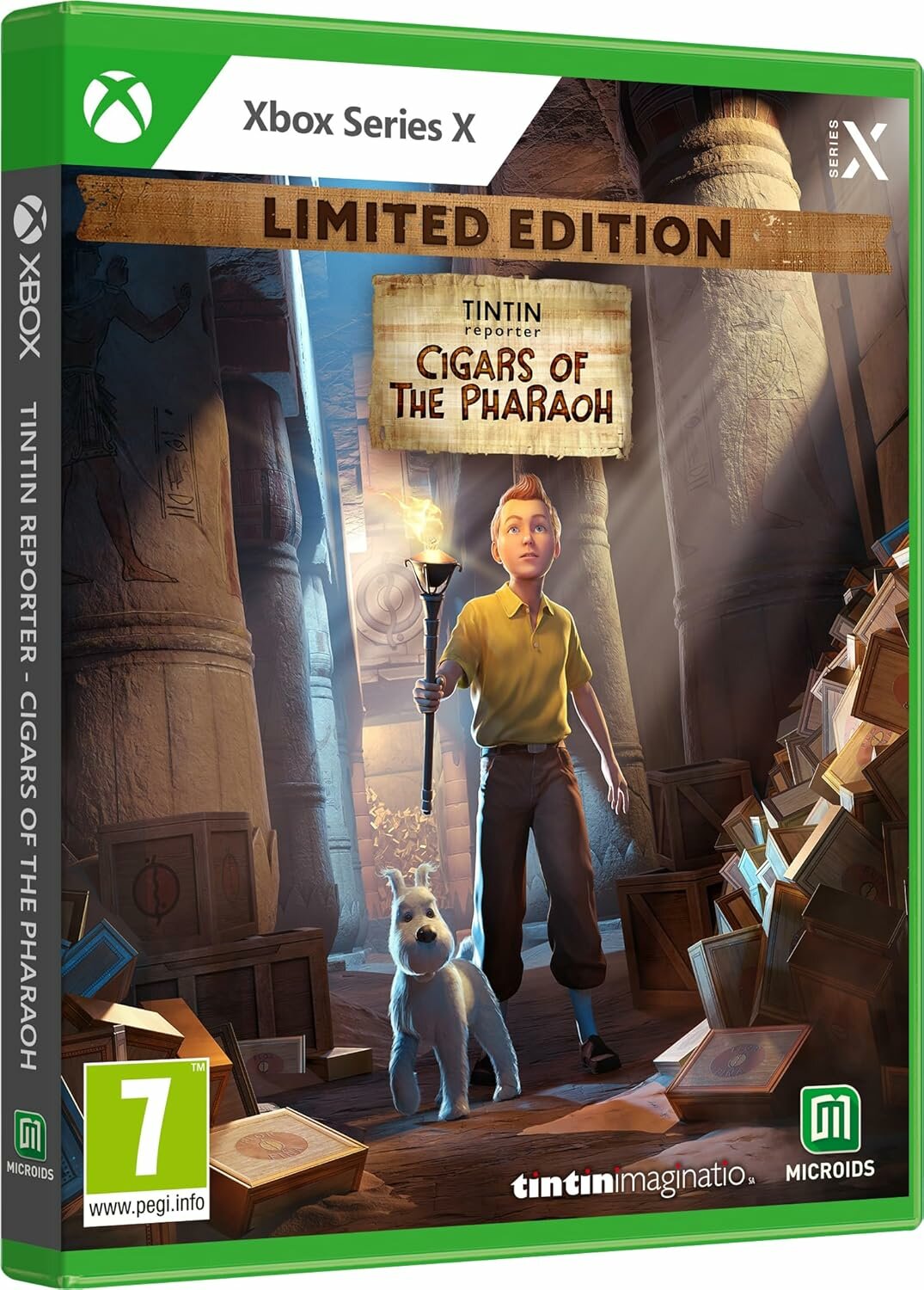 Tintin Reporter Cigars of the Pharaoh Limited Edition Xbox Series X (русская версия)
