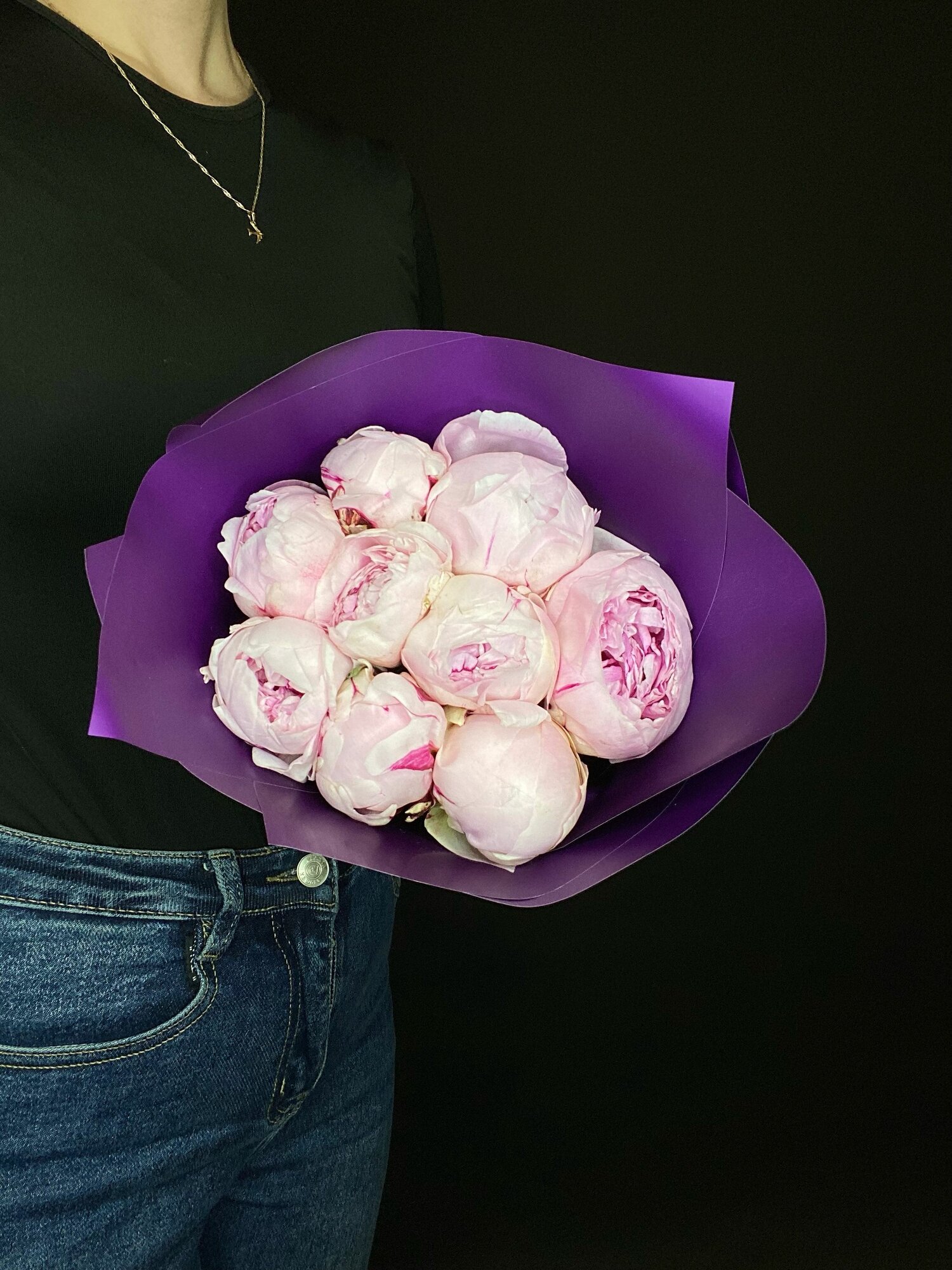 Букет пионов