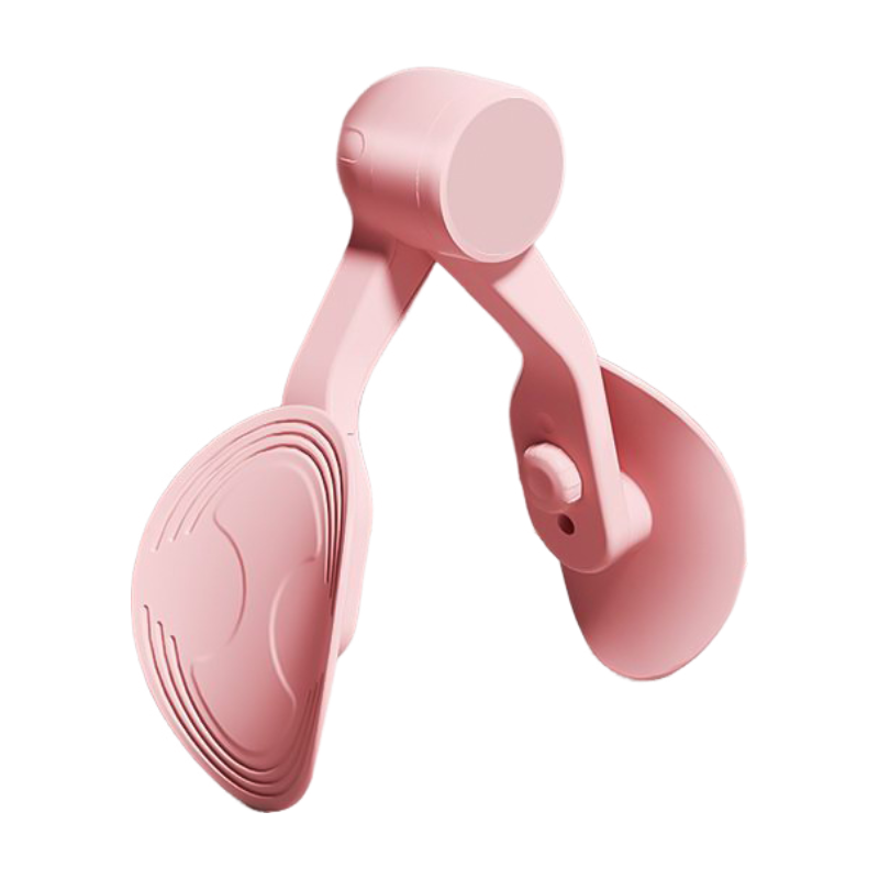 Тренажер для мышц тазового дна Кегеля, женский домашний послеродовой восстановительный интренальный тест artifact ноги, тонкая нога таз бедро движение, розовый, двустенный, PP + TPE + Пружина, 20*30*17cm, 440g, 1 шт.