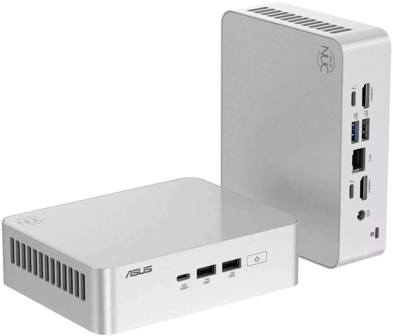 Мини ПК ASUS NUC 15 Pro+ NUC15CRSU9 Intel Core Ultra 9 285H, RAM 16 ГБ, SSD 512 ГБ, Intel Arc Graphics, Win11 Pro белый