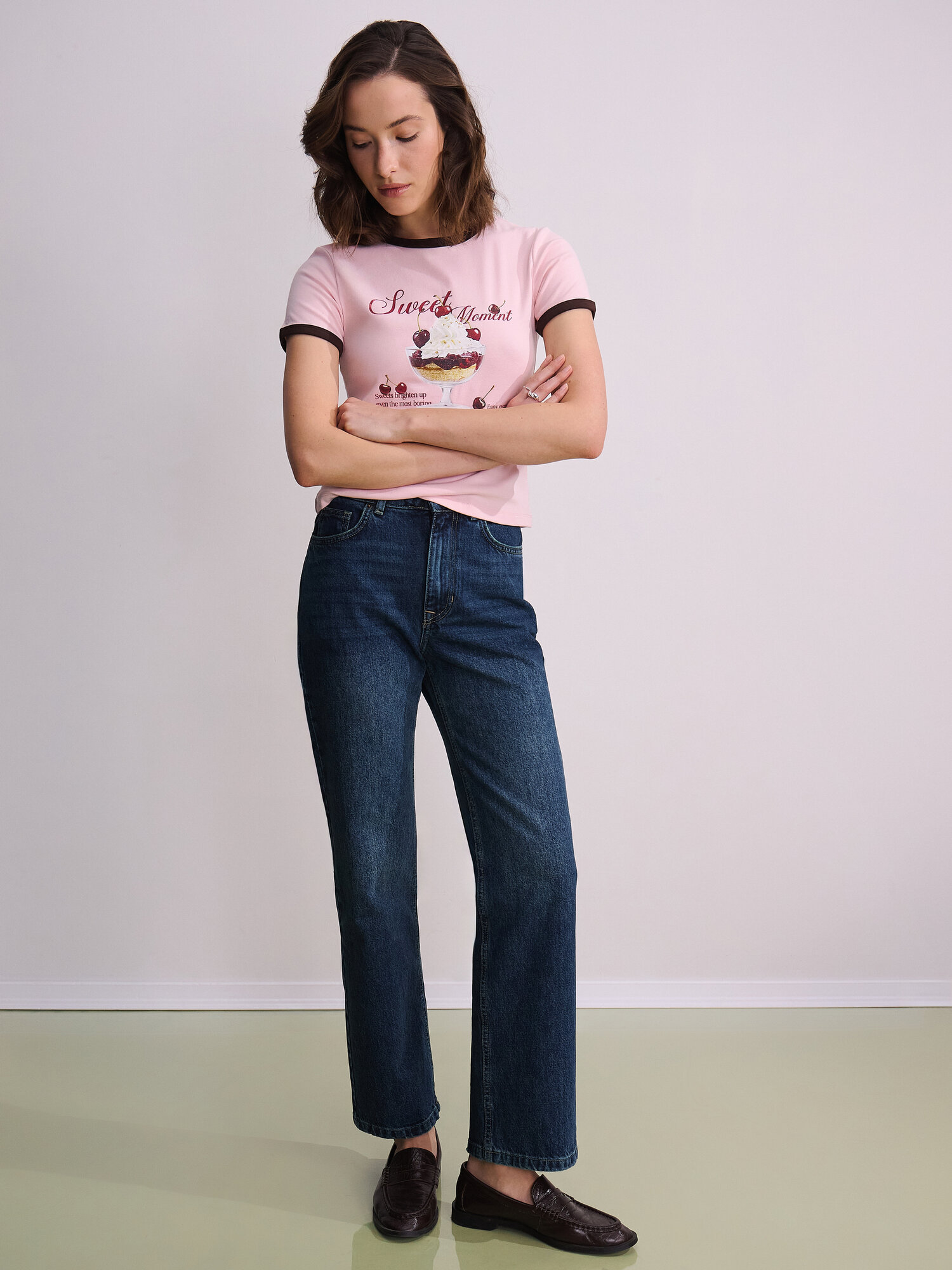 Джинсы классические straight 