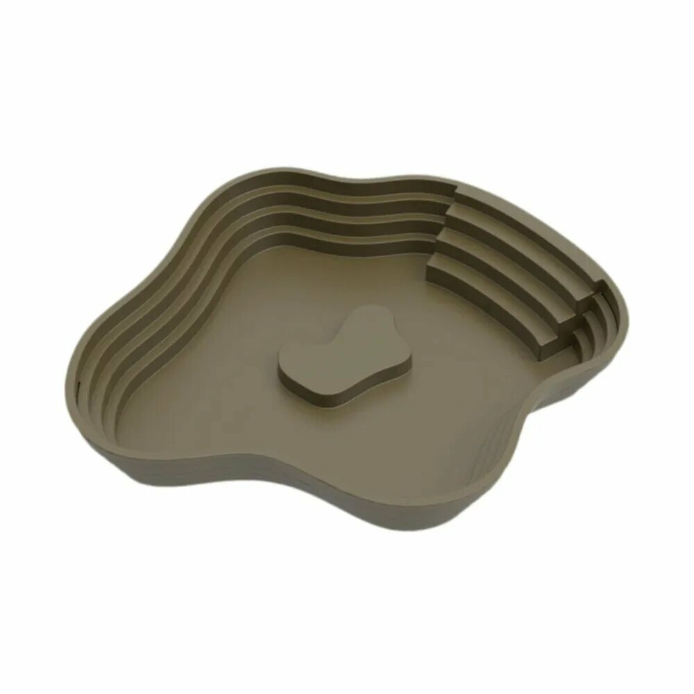 Бассейн для рептилий с рампой, поилка для черепах, для леопардовых гекконов, хомяков, зеленый