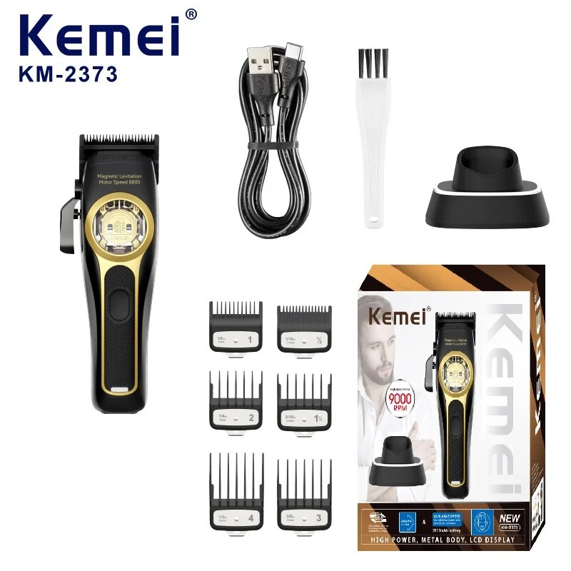 Kemei KM-2373 Профессиональная машинка для стрижки волос