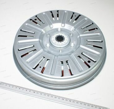 Двигатель в сборе СМА LG с прямым приводом MEV348143 (ротор MBF61844805 + статор MEV654133)