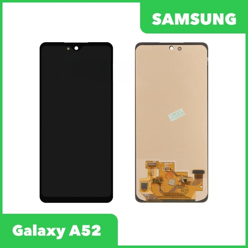 LCD дисплей для Samsung Galaxy A52 SM-A525 в сборе с тачскрином OLED (черный)