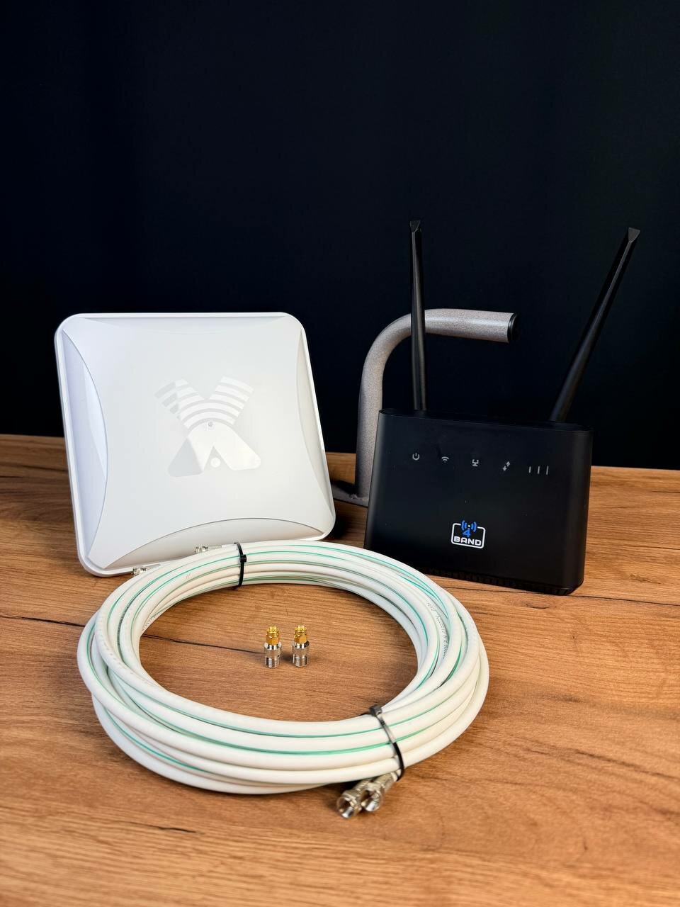 Универсальный Комплект Интернета 4G Модем - WiFi Роутер M4BandM5 + Антенна MiMO под Безлимитный Интернет