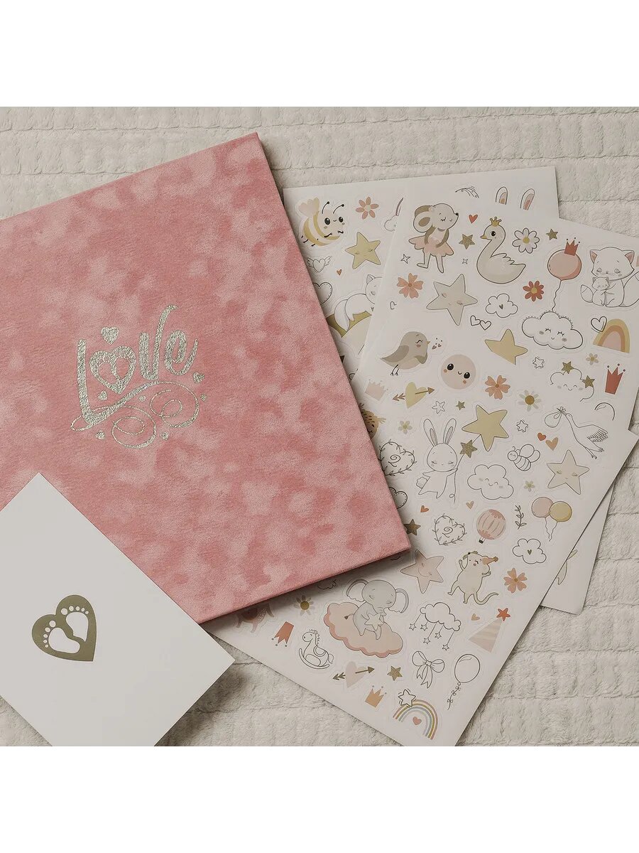 Фотоальбом-анкета детский 23х25 см, 32 листа