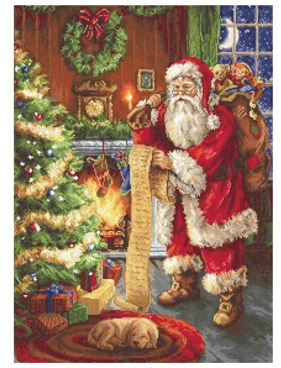 Набор для вышивания Luca-s B578 Дед мороз