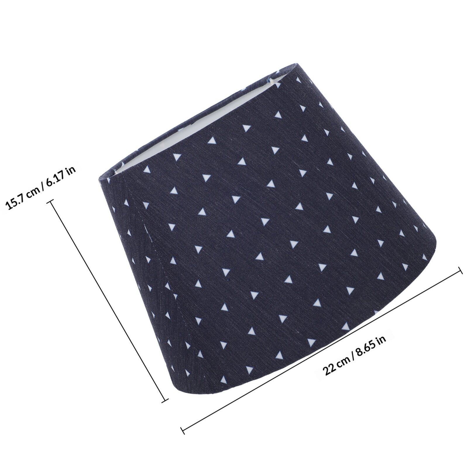 Надёжный Абажур Из Ткани Для Лампы Белый Цвет 22X22X15.7Cm Подходит Для Дома Офиса Отличный Подарок