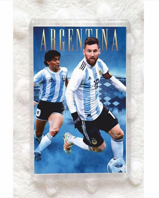 Магнит акриловый Магниты Messi, Месси №21