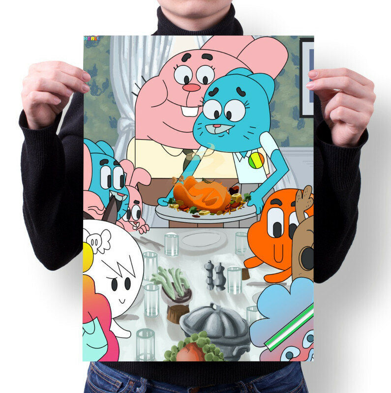 Плакат GOODbrelok А2 Принт "Гамбол GUMBALL" - 4