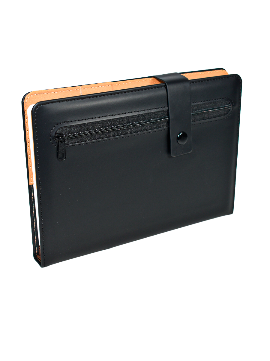 Бизнес-блокнот черный / Стильный дизайн / Kubanstar