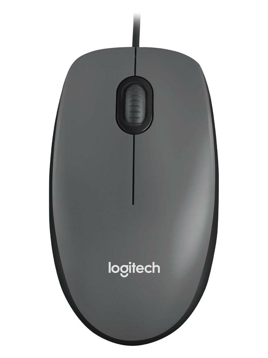 Мышь LOGITECH M90, черный (910-001793)