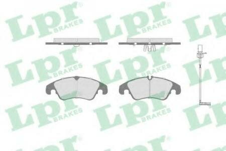 Колодки тормозные дисковые AUDI: A4 (8EC, B7) = 2. LPR 05P1420A