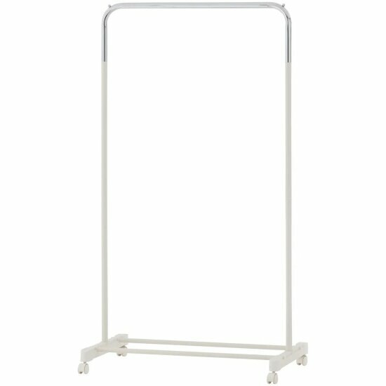 Стойка для одежды Unistor Boston на колёсах, белая (211676)