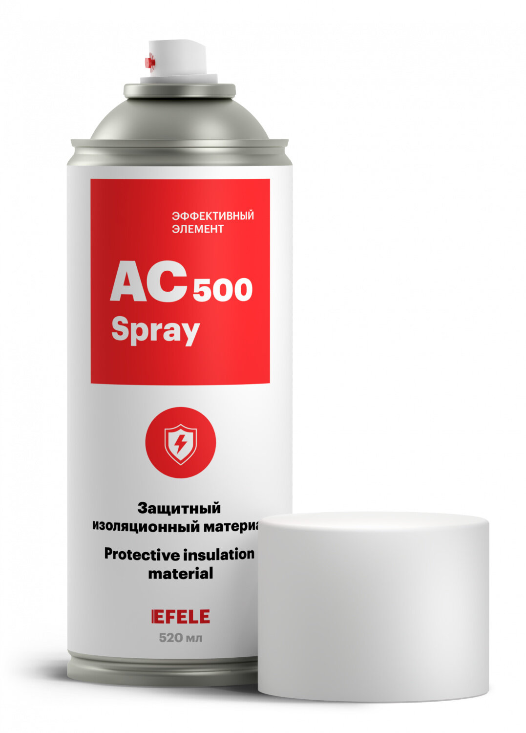 Защитное покрытие для плат, электродов EFELE AC-500 SPRAY (520мл), EFELE, (жидкая изолента)