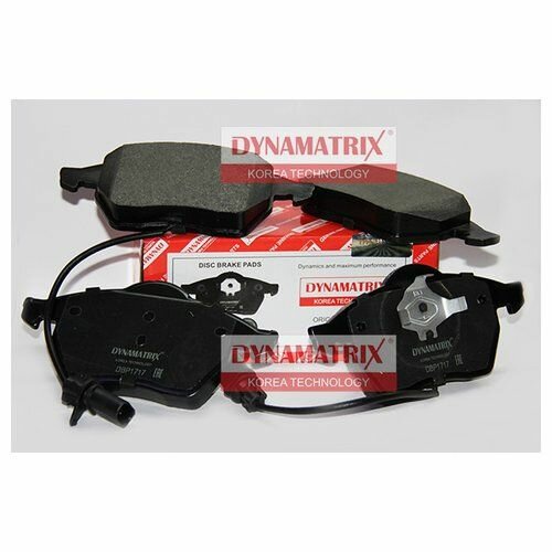 Комплект передних тормозных колодок Dynamatrix-Korea DBP1717