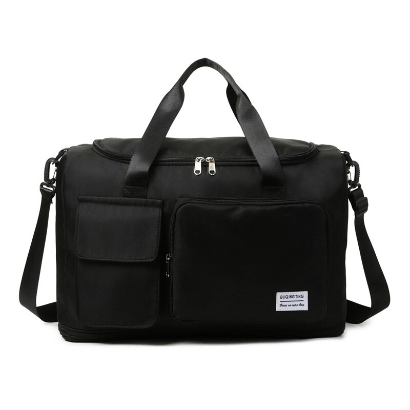 Фитнес-сумка для мужчин, спортивная сумка для сухого и влажного разделения, дорожная сумка на короткие расстояния, женская сумка для плавания большой вместимости, дышащая и легкая.