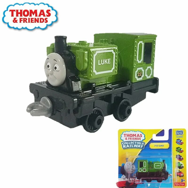 Игрушечный поезд Thomas & Friends Luke, зеленый, металл, 1:43