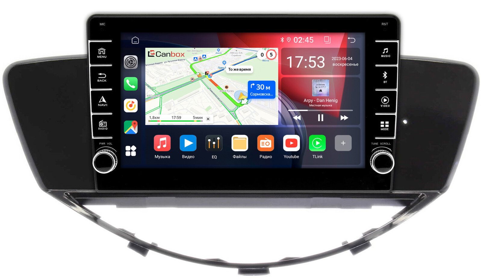 Штатная магнитола Canbox BGT9-0101 для Subaru Tribeca 2004-2014 (с поддержкой БК) на Android 10 (IPS, DSP, CarPlay)