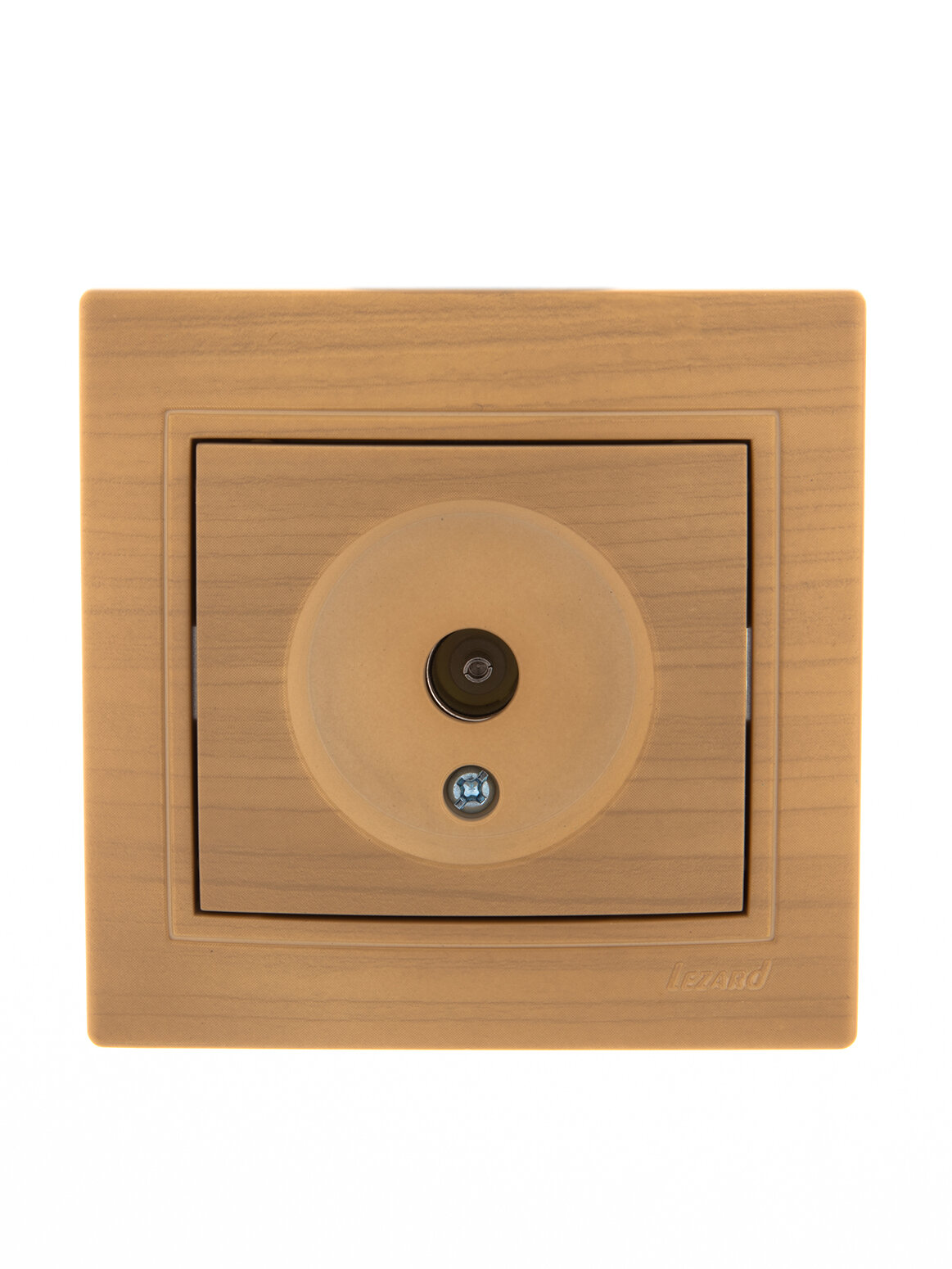 Розетка LEZARD MIRA ТВ оконечная ясень