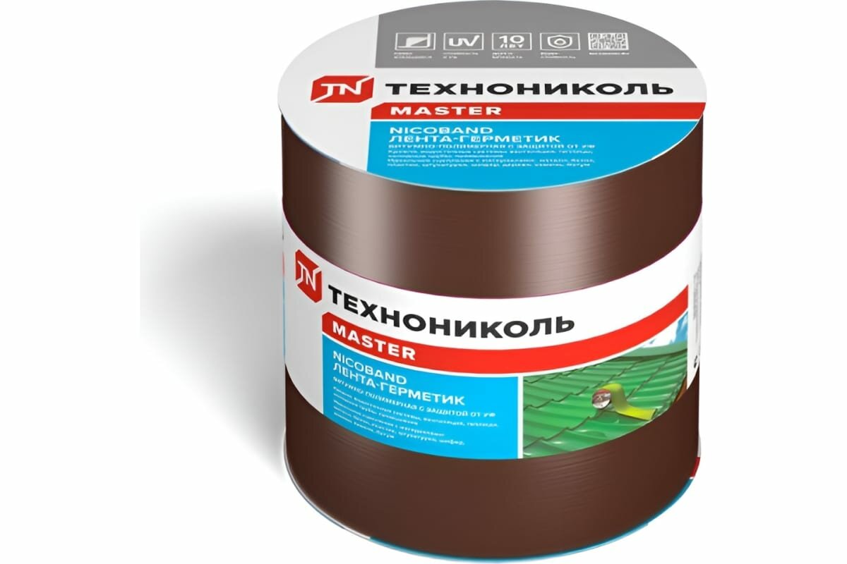 Технониколь Лента гидроизоляционная NICOBAND коричневый 10м х 15см ГП ЦБ770877
