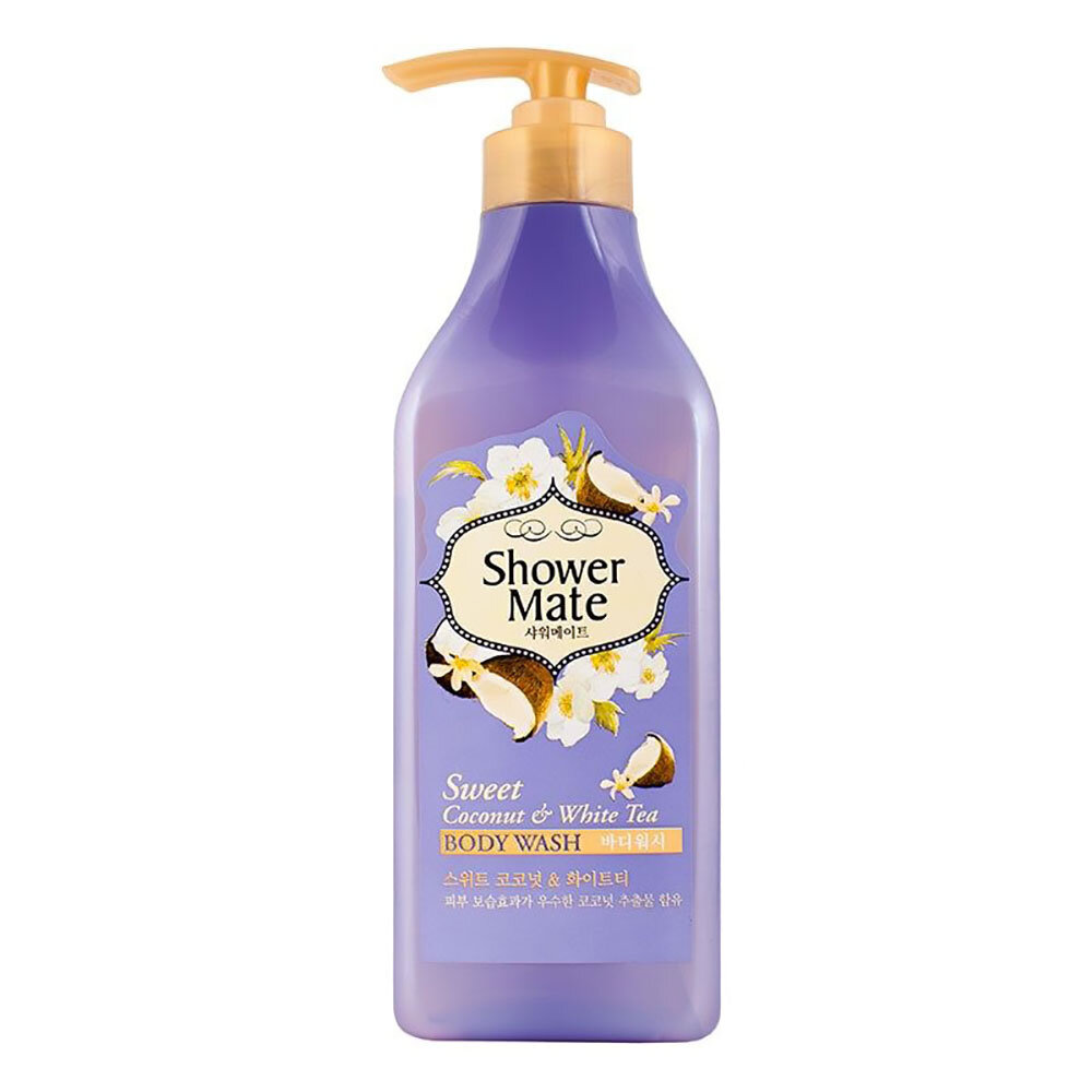 Гель для душа Шауэр Мэйт Кокос и белый чай, 550 мл, Kerasys