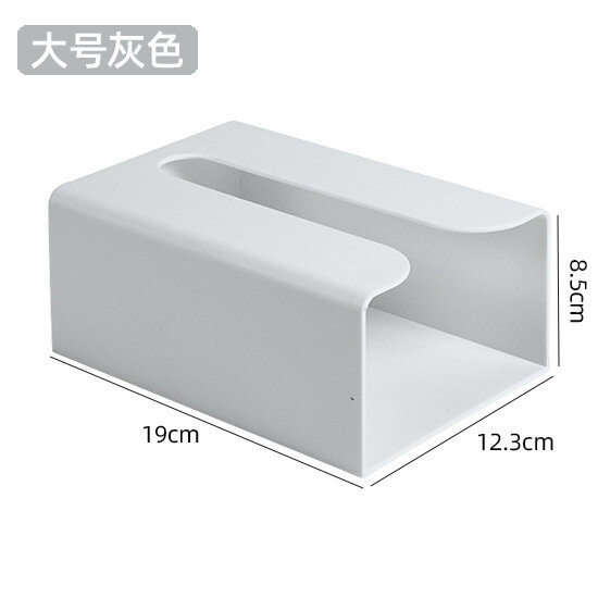 【Утолщенная настенная коробка для салфеток】Коробка для салфеток, креативная домашняя коробка для хранения салфеток, коробка для салфеток без сверления