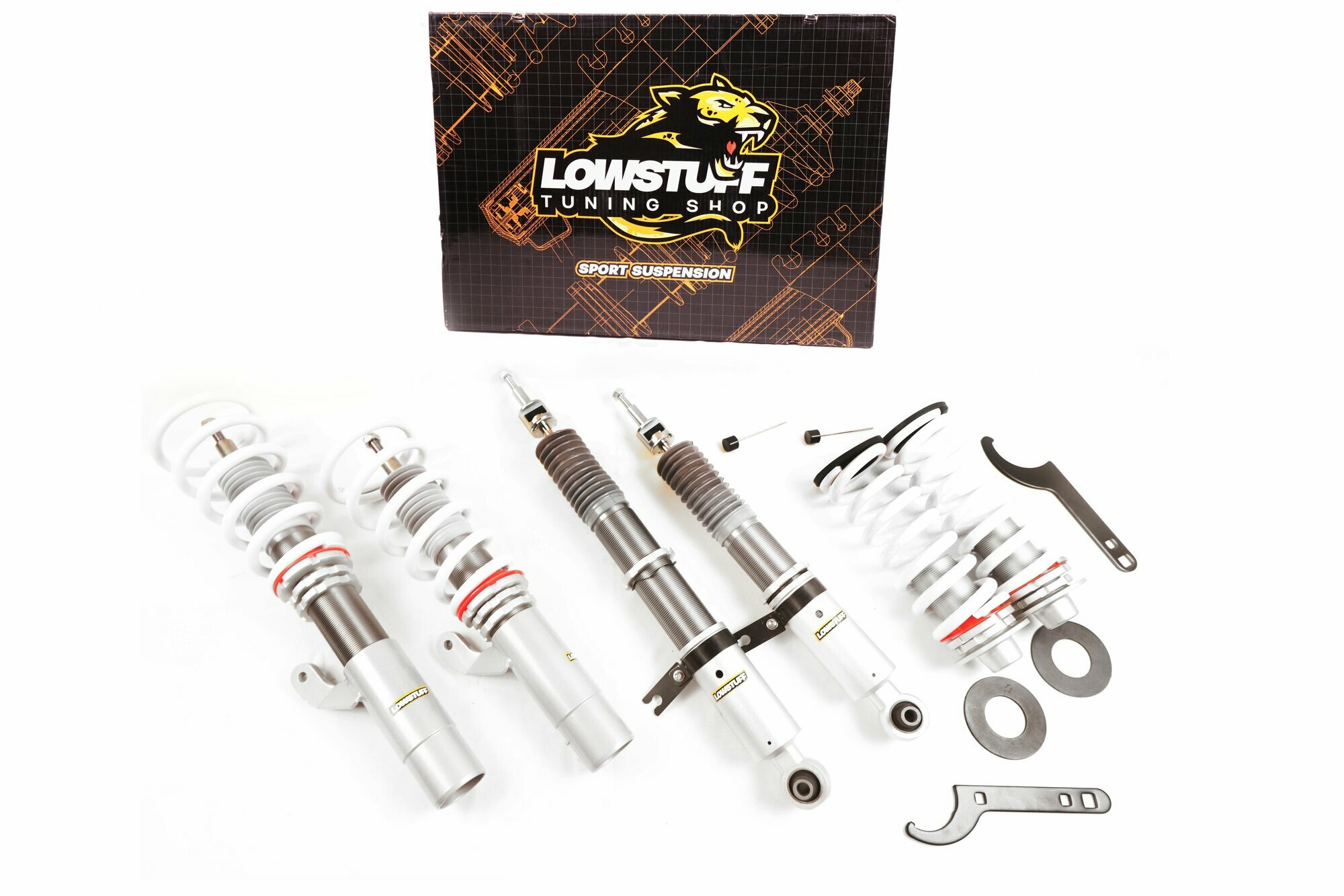 BMW G20 G21 RWD винтовая подвеска фултап койловеры с регулировкой высоты и жесткости LOWSTUFF EVO-4 LSCSBM284