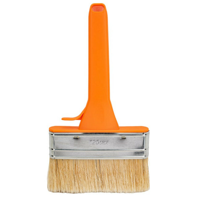 КФС Кисть плоская смеш. щетина 120мм арт. КФС120*25 для отделки поверхностей и деталей