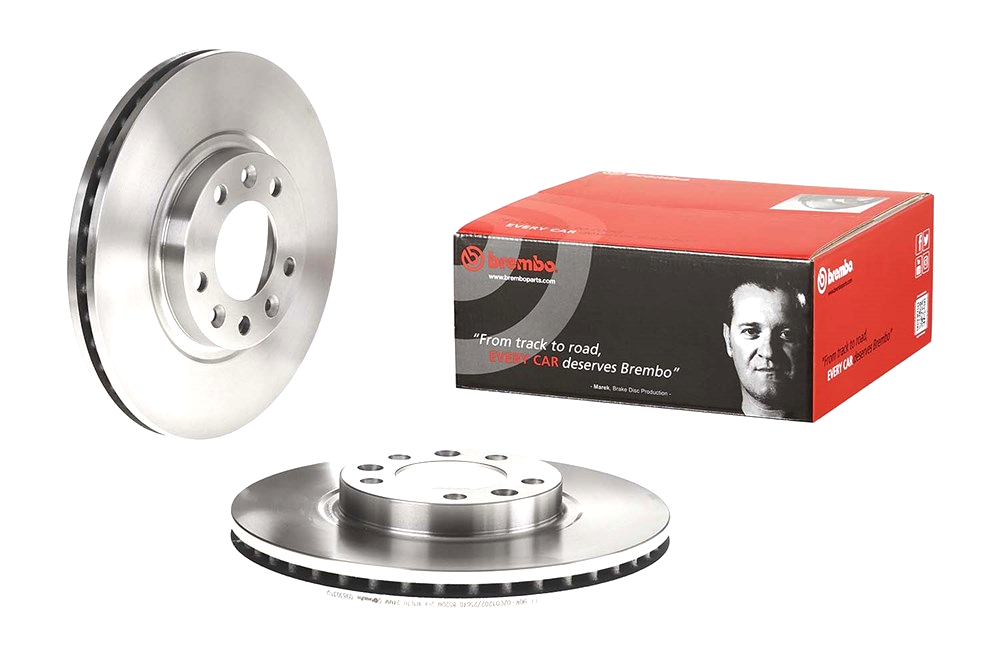 BREMBO 09.8303.10 (00004249L3 / 09830310 / 0986478732) диск тормозной Peugeot (Пежо) 508 I (8d_) 2.2 hdi 2010-20