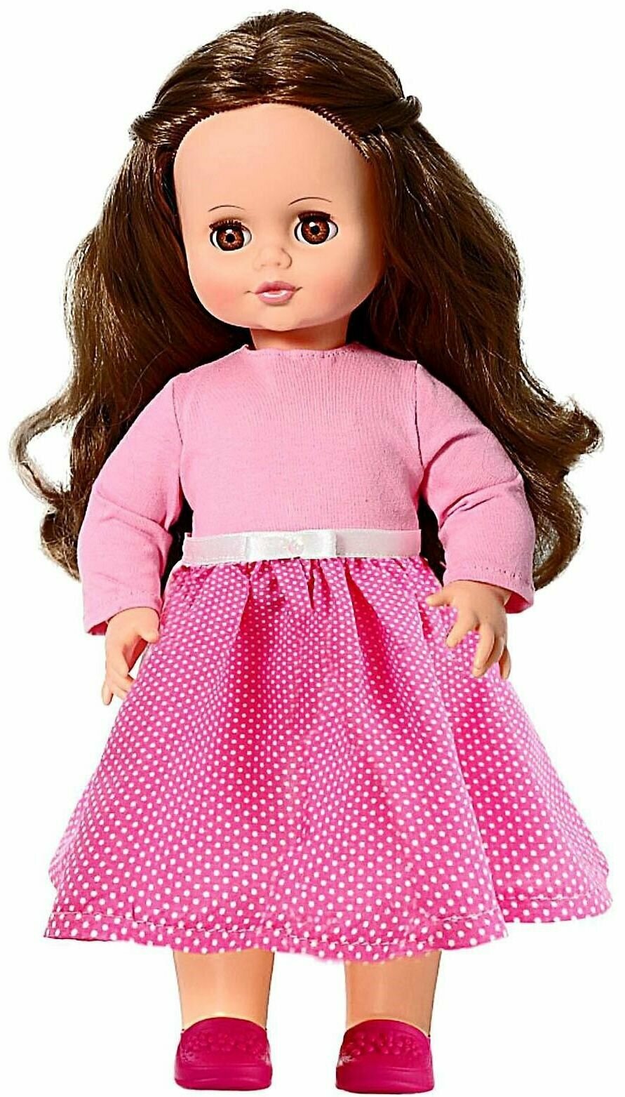 Детская говорящая кукла "Инна модница 1", игрушка для девочек со звуковым устройством, классическая куколка с длинными волосами, закрывающая глаза, 42 см