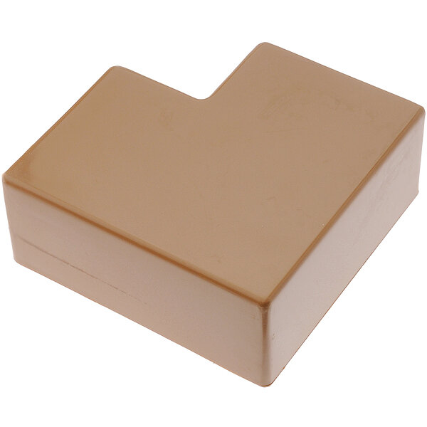 Угол плоский ПВР-60х40-К коричневый (Рувинил) (2 шт. в комплекте)