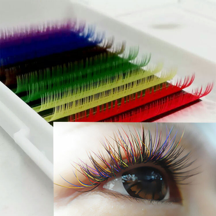 BOMBINI цветные ресницы в ассортименте