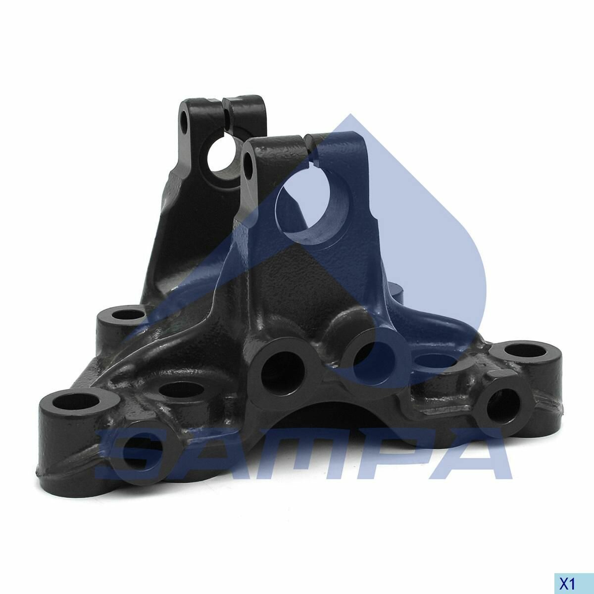 Кронштейн передней рессоры Scania 4/R-series правый 044.472 SAMPA