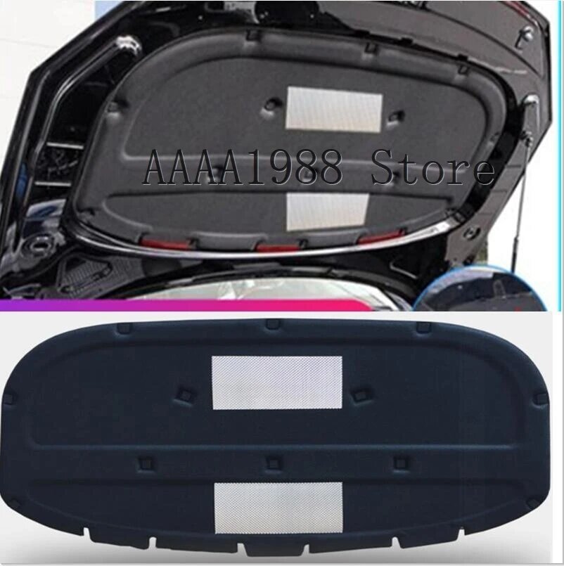 Автомобильный передний капот, звукоизоляция двигателя, теплоизоляция, хлопковая подкладка, искусственная пена для Volkswagen Touareg 2011 - 2017