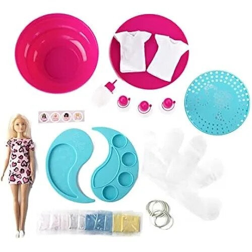 Игровой набор Barbie BRB-4879 Студия моды серия Tie-Dye Fashion Maker