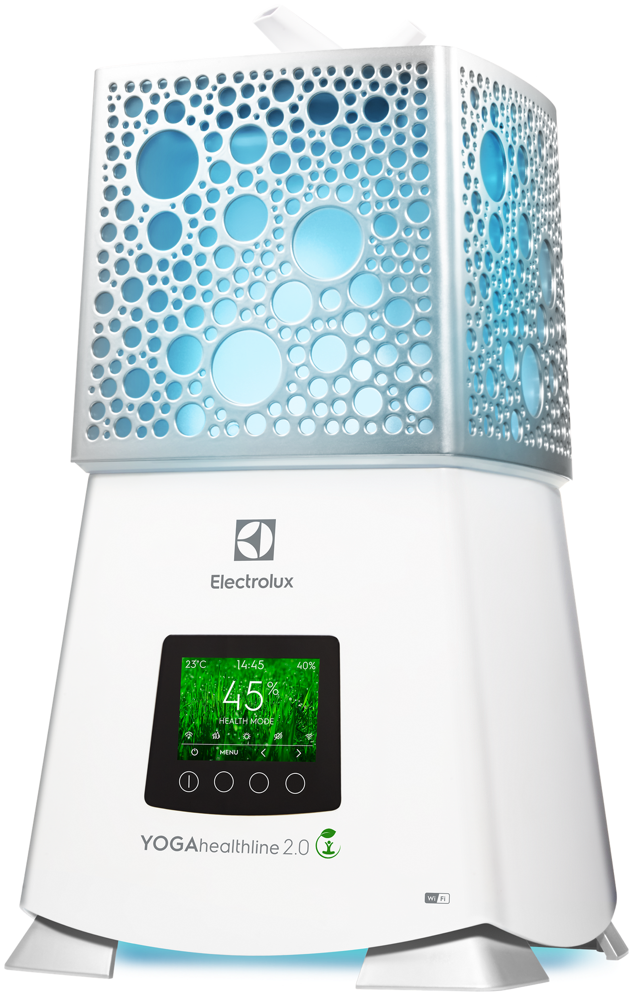 Увлажнитель воздуха Electrolux YOGAhealthline 2.0 EHU-3915D, белый, ультразвуковой