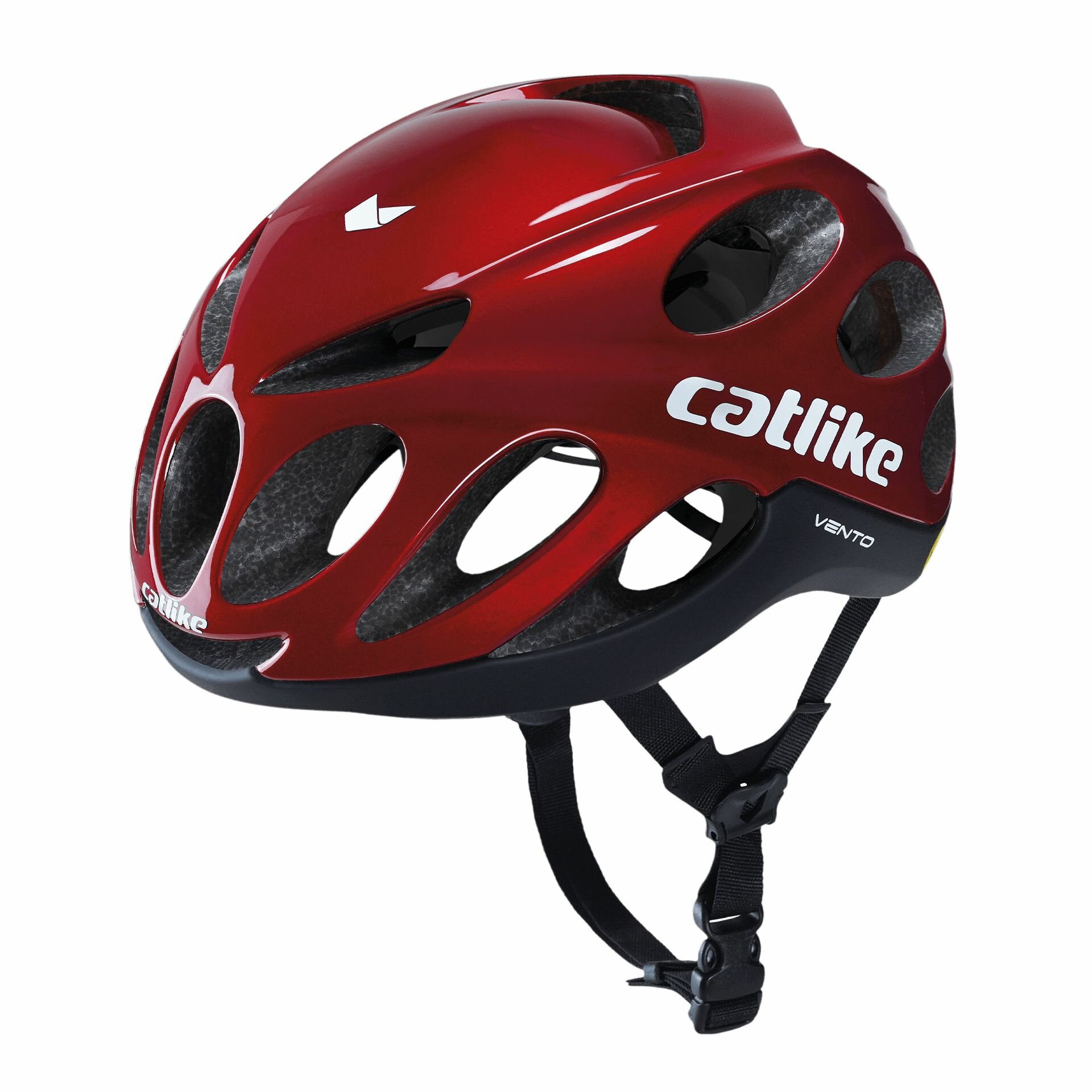 Велошлем Catlike Vento MIPS, Red Metallic Gloss, M (7100300023),