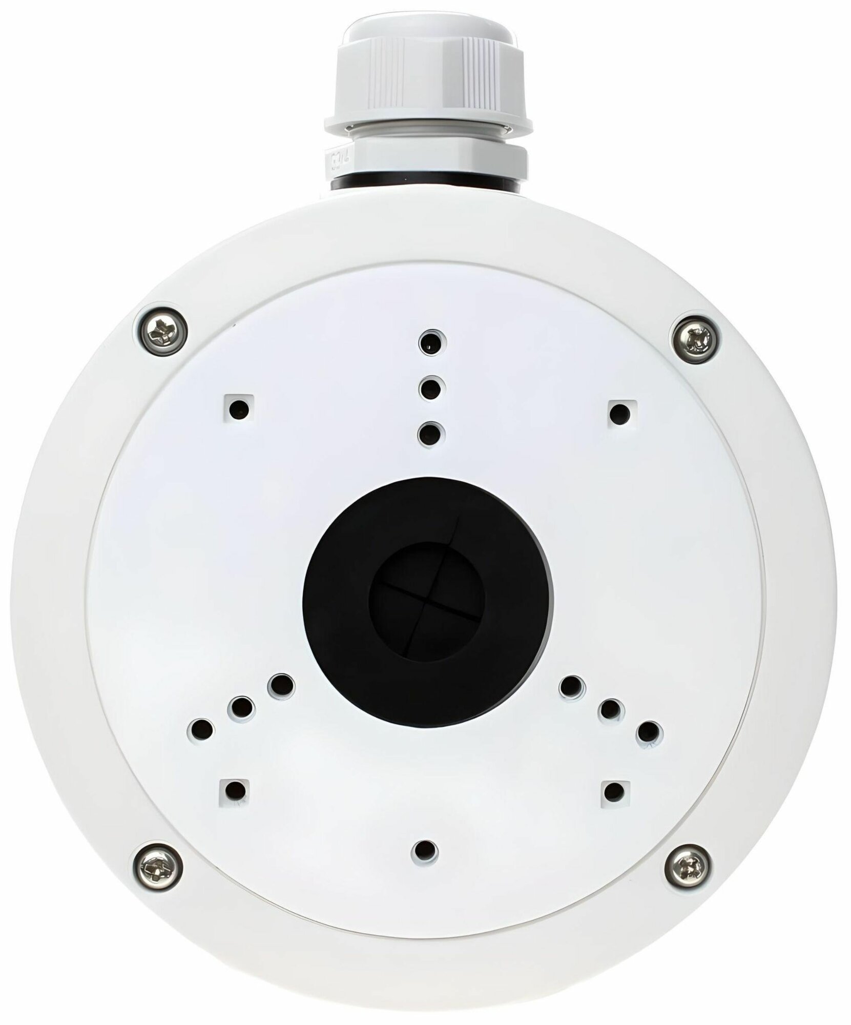 Монтажная коробка Hikvision DS-1280ZJ-S, алюминиевый сплав, до 4.5 кг, влагозащита, белый