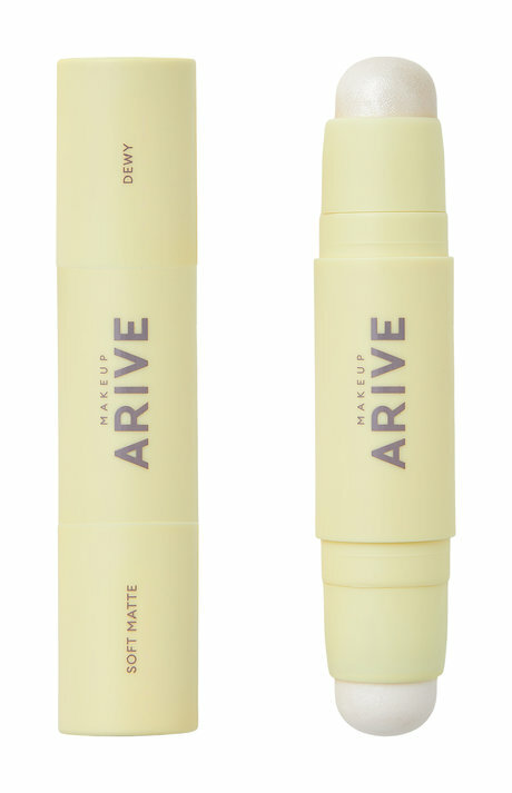 Arive Makeup Duo Highlighter Stick Soft Matte and Dewy, Двойной стик-хайлайтер для лица | 1 Pearl, 10,8гр