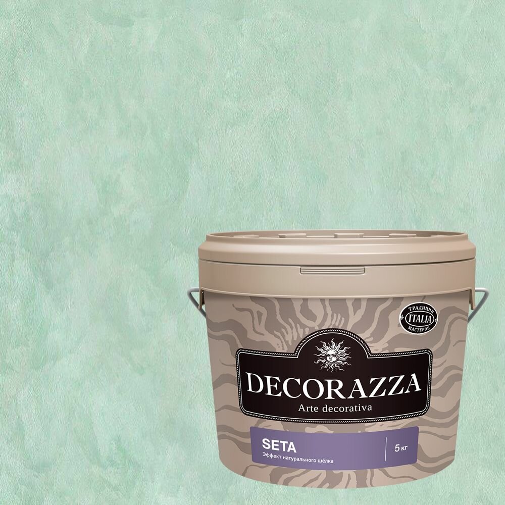 Декоративная штукатурка с эффектом натурального шелка Decorazza Seta (5кг) ST 11-154